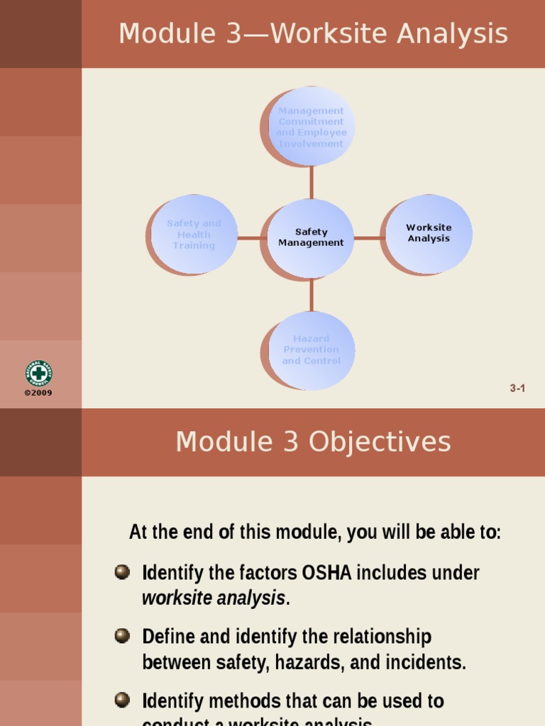 3 Worksite Analysis | PDF | Occupational Safety And Health ...