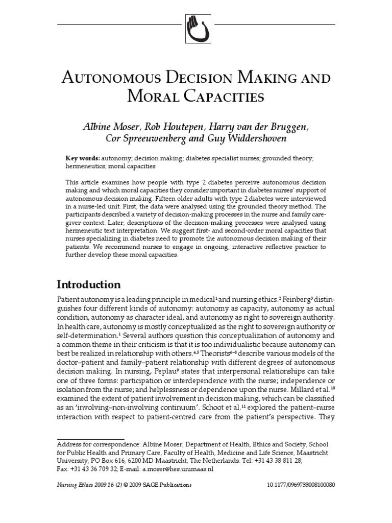 Autonomous Decision Making | Autonomy | Decision Making