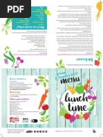 Chartwells New Menu 2526 | PDF | Salad | Gravy