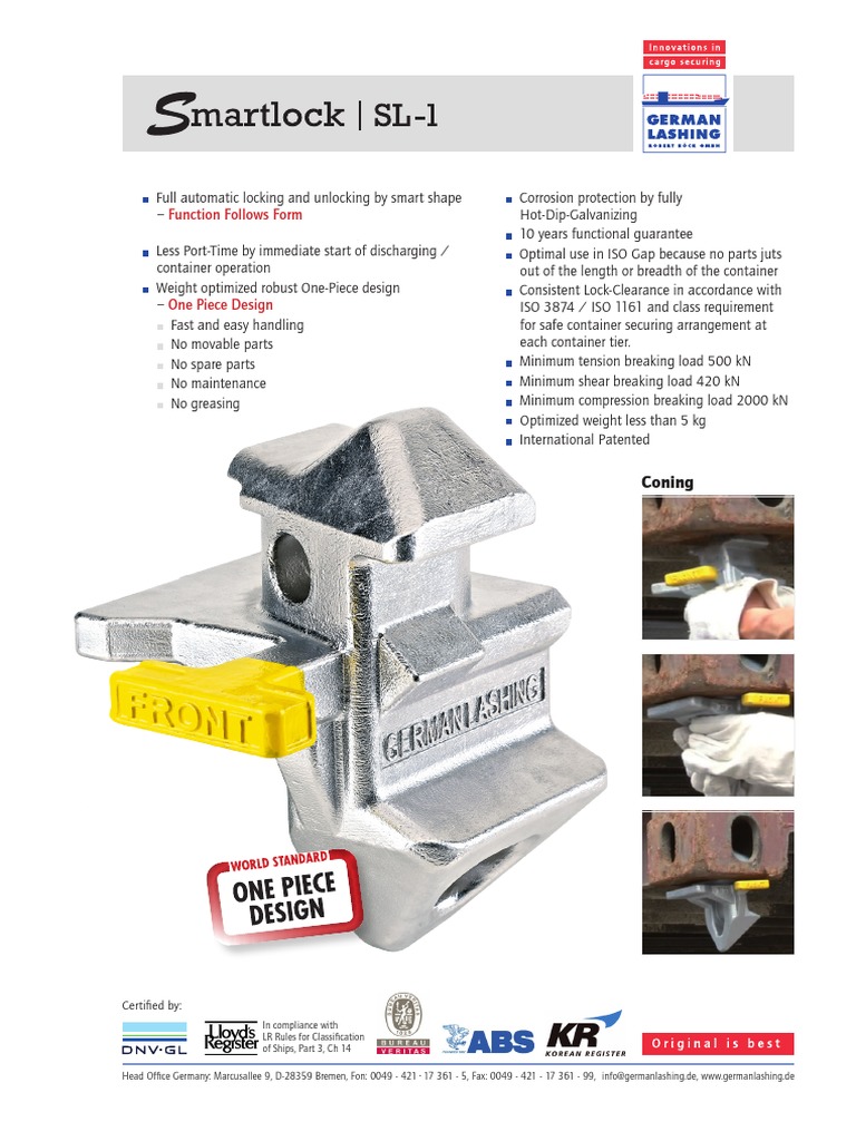 Smartlock SL-1 Product Doku | PDF