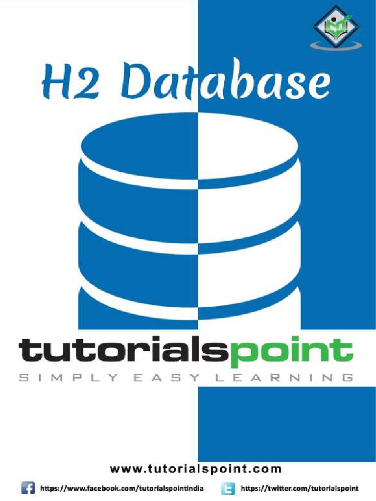 h2 Database Tutorial | PDF | Data Management | Databases
