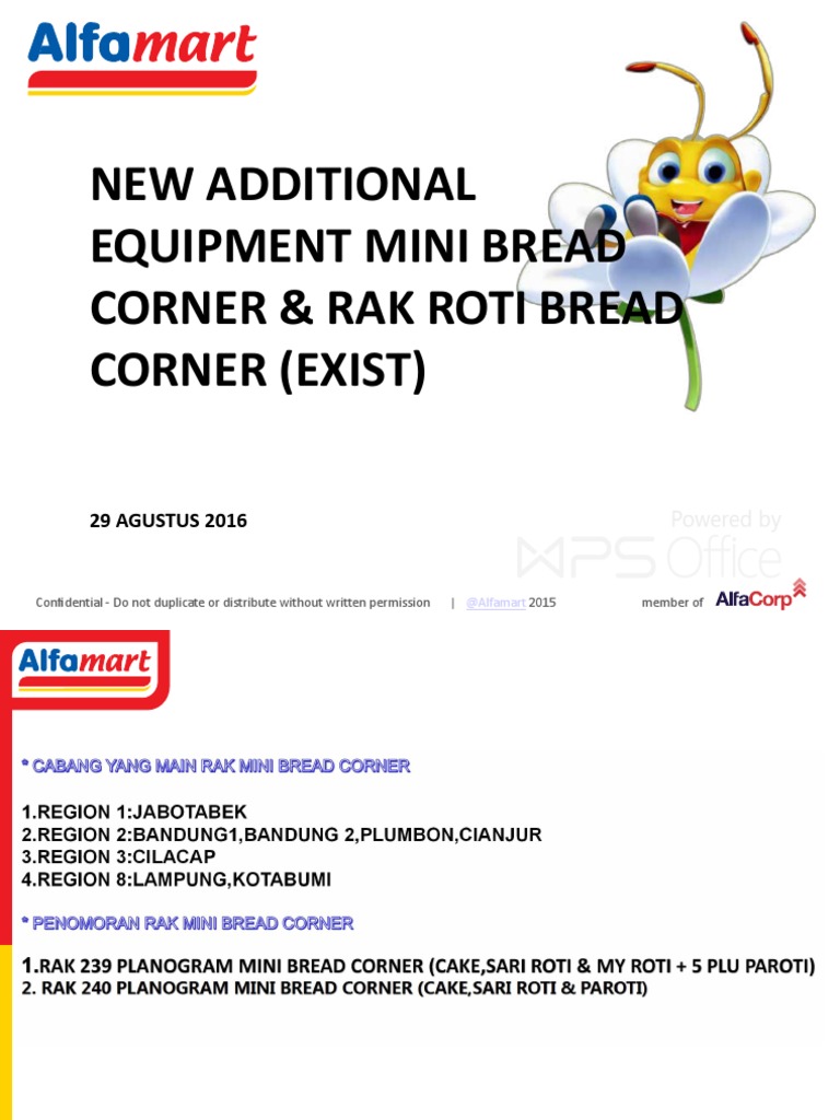 Guidance Mini Bread Corner & Rak Bread Corner | PDF
