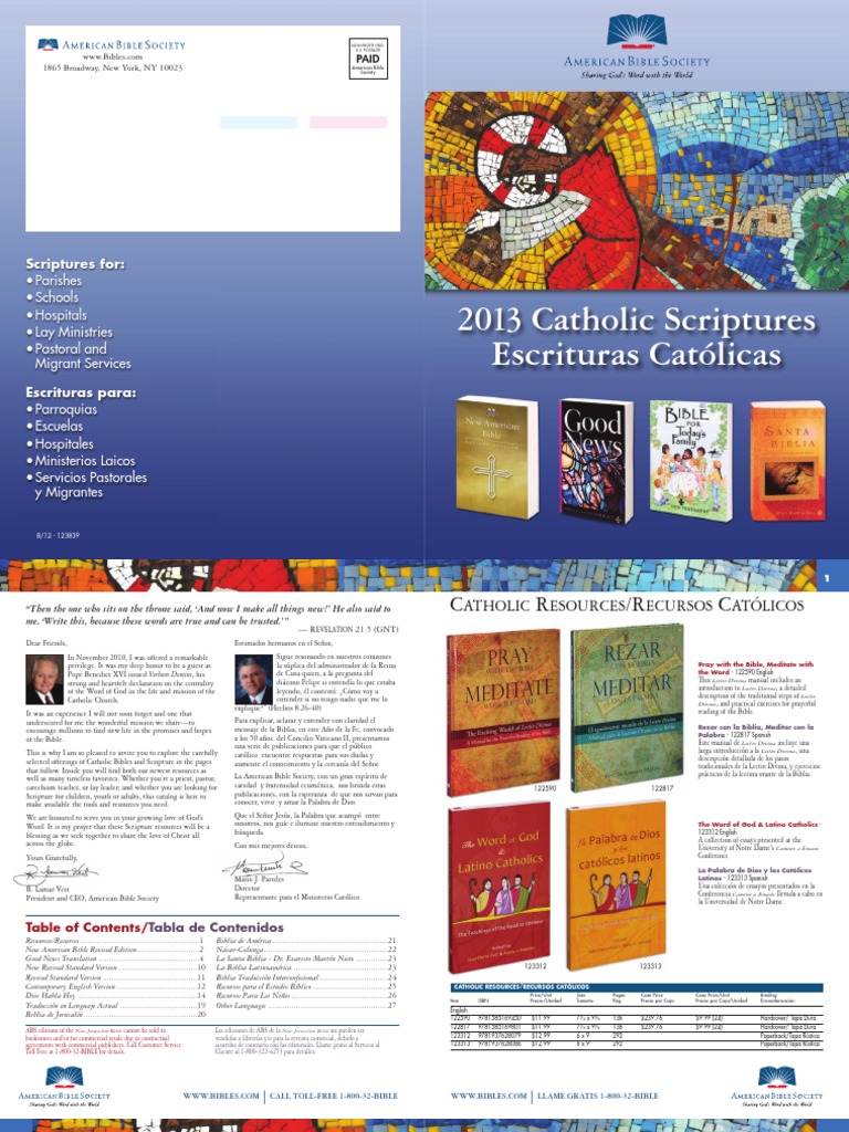 Catholic 2013 Final | PDF | Bible | Christian Literature