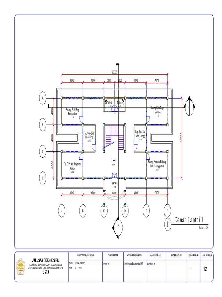 Gedung 3 Lantai | PDF