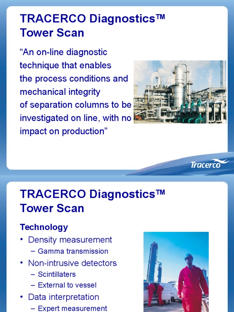 Tracerco Diagnostics Tower Scan | PDF | Oil Refinery | Nature