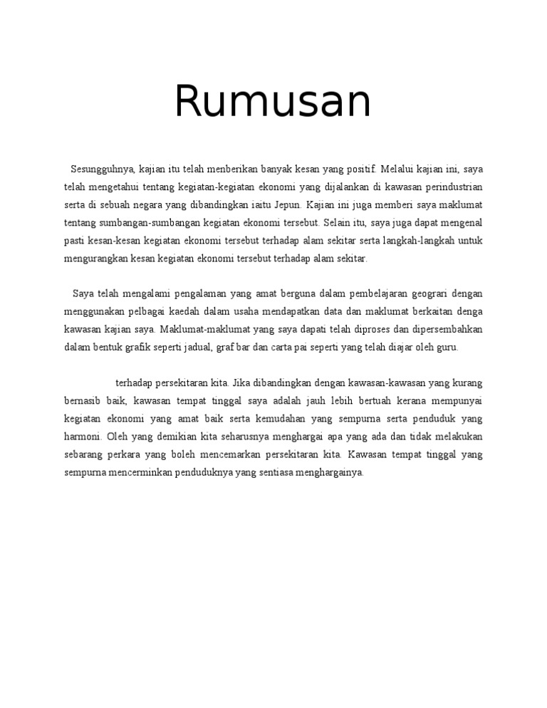 Rumusan | PDF