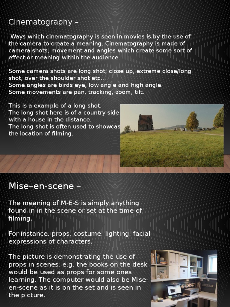 Cinematography Elements Explained | PDF