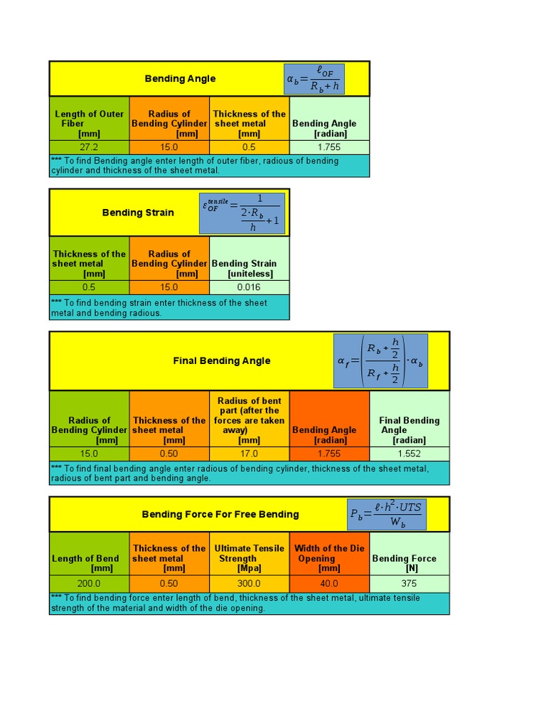 Bending Angle: B OF B | PDF | Sheet Metal | Ultimate Tensile Strength