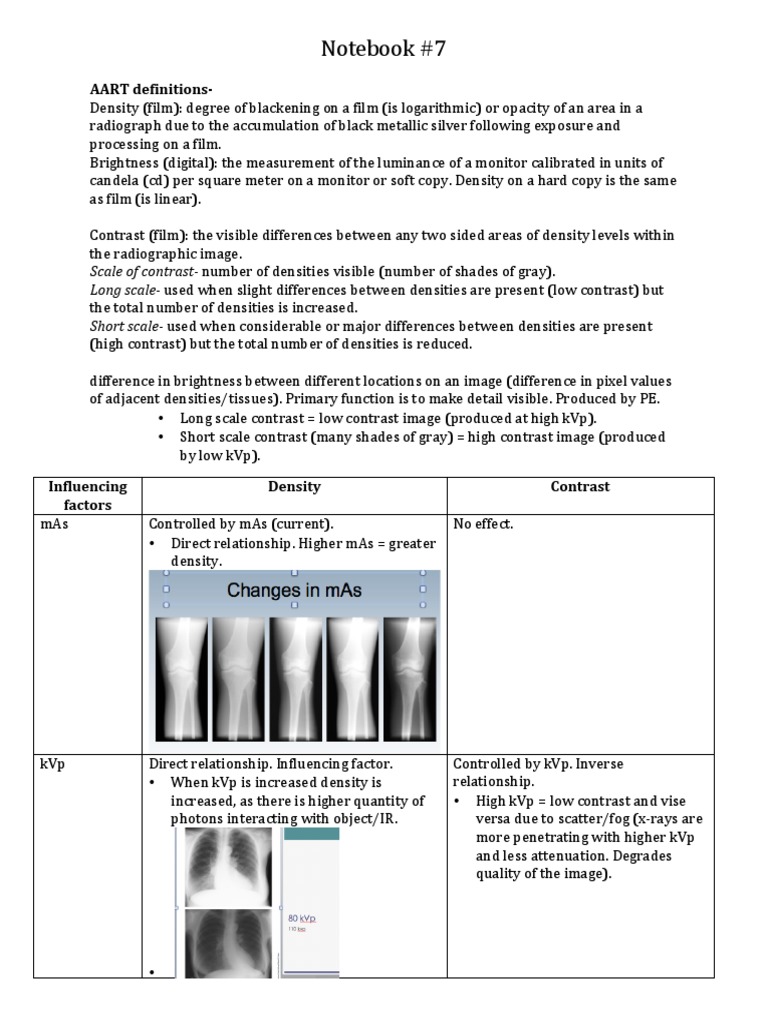 Completed Notebook 7 | PDF | Contrast (Vision) | Imaging