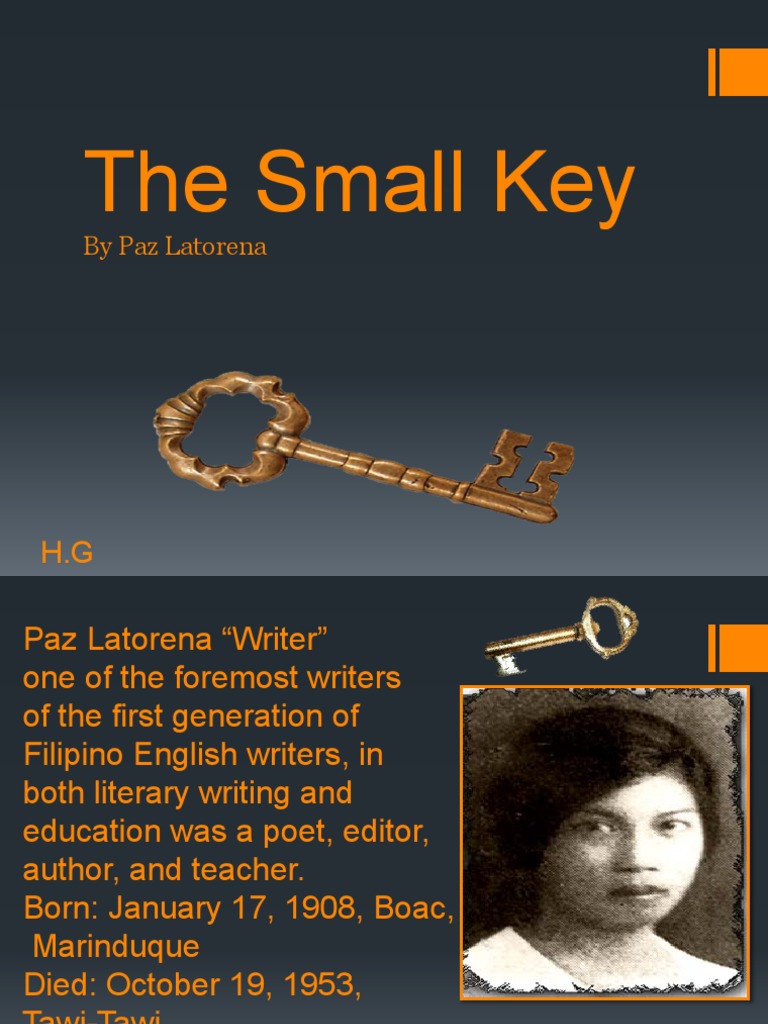 The Small Key: by Paz Latorena | PDF