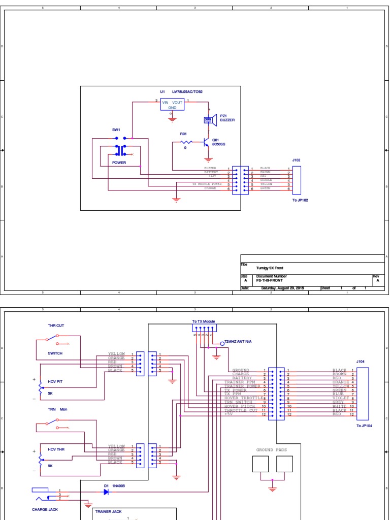 Turnigy 9X Service Manual | PDF | Rainbow | Color