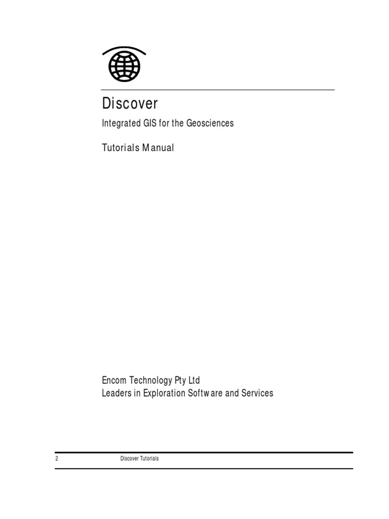 Discover For Mapinfo Tutorials | PDF | Contour Line | Geographic ...