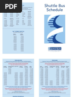 James Bus Line Schedule-Route | PDF | Bus | Bus Transport
