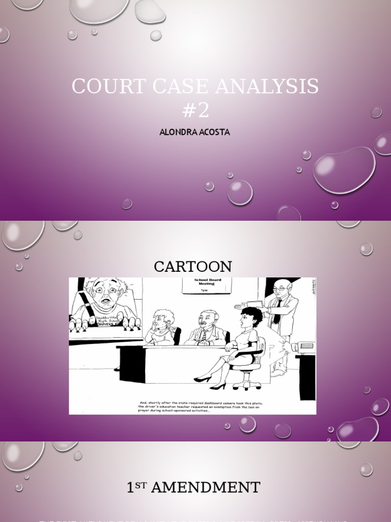 Court Case Analysis | PDF
