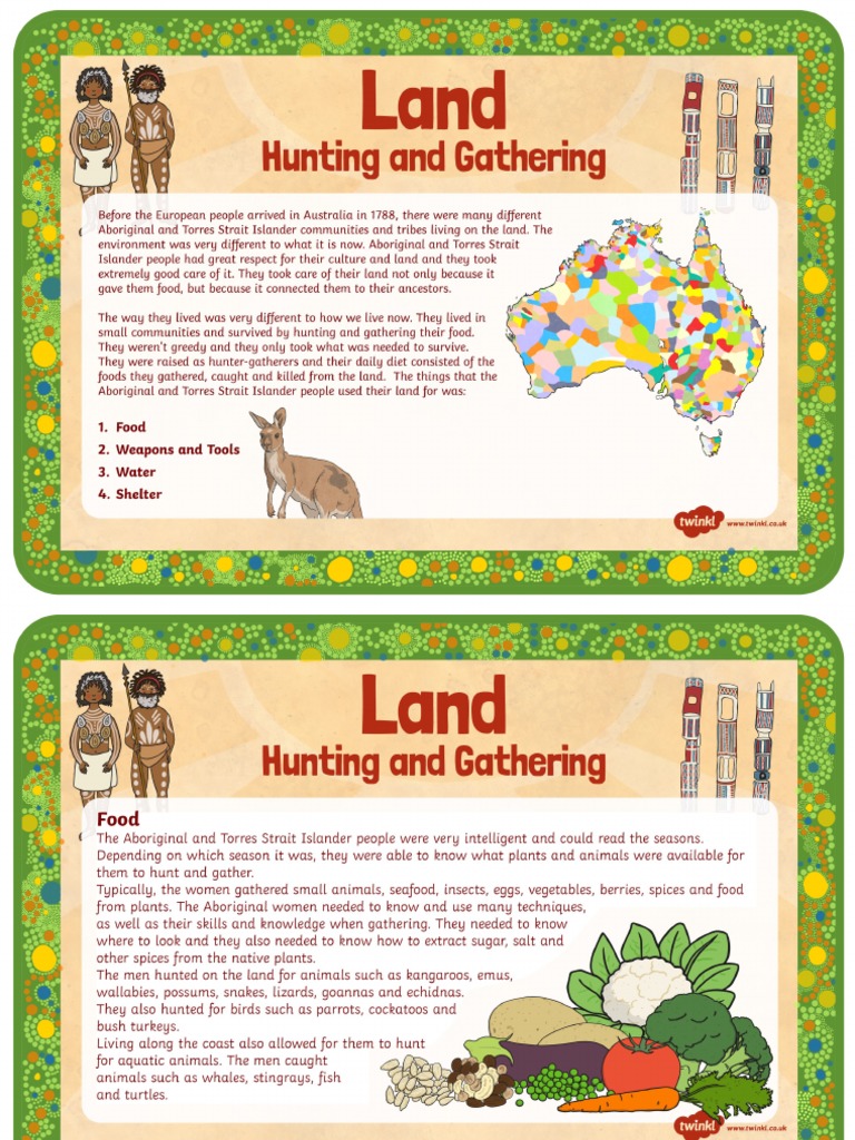 Indigenous-Food-Hunting-And-Gathering-Posters Ver 1 | PDF