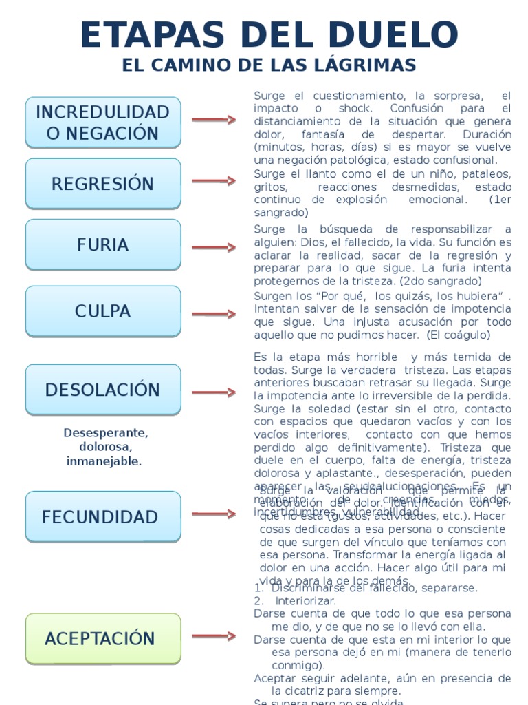 Etapas Del Duelo | PDF
