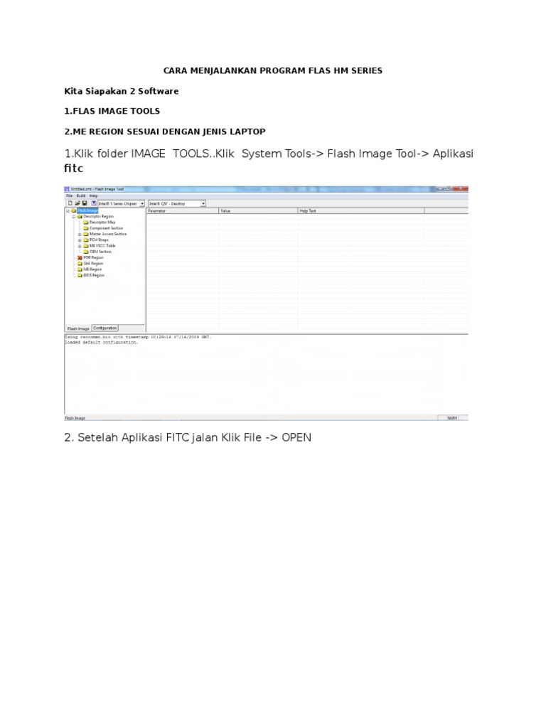 Cara Menjalankan Program Flas HM Series | PDF | Komputer