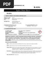SDS R22 | PDF | Fires | Materials
