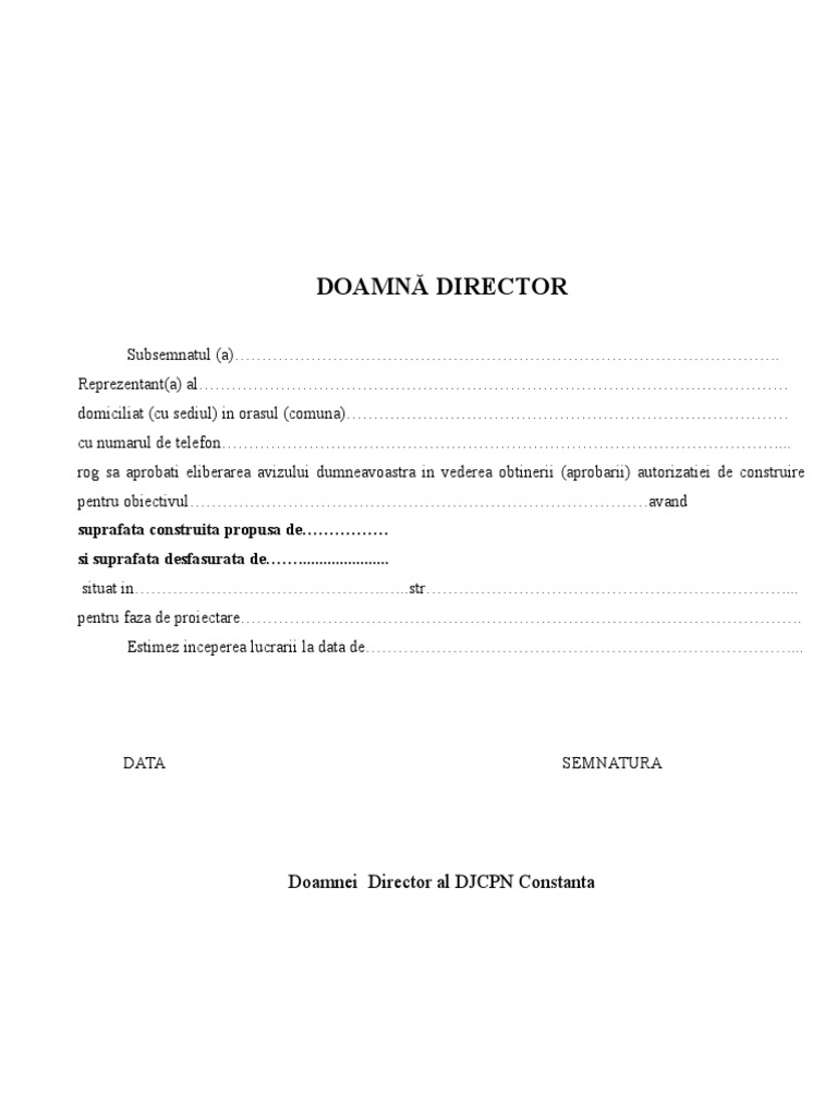 Cerere Aviz Cultura | PDF