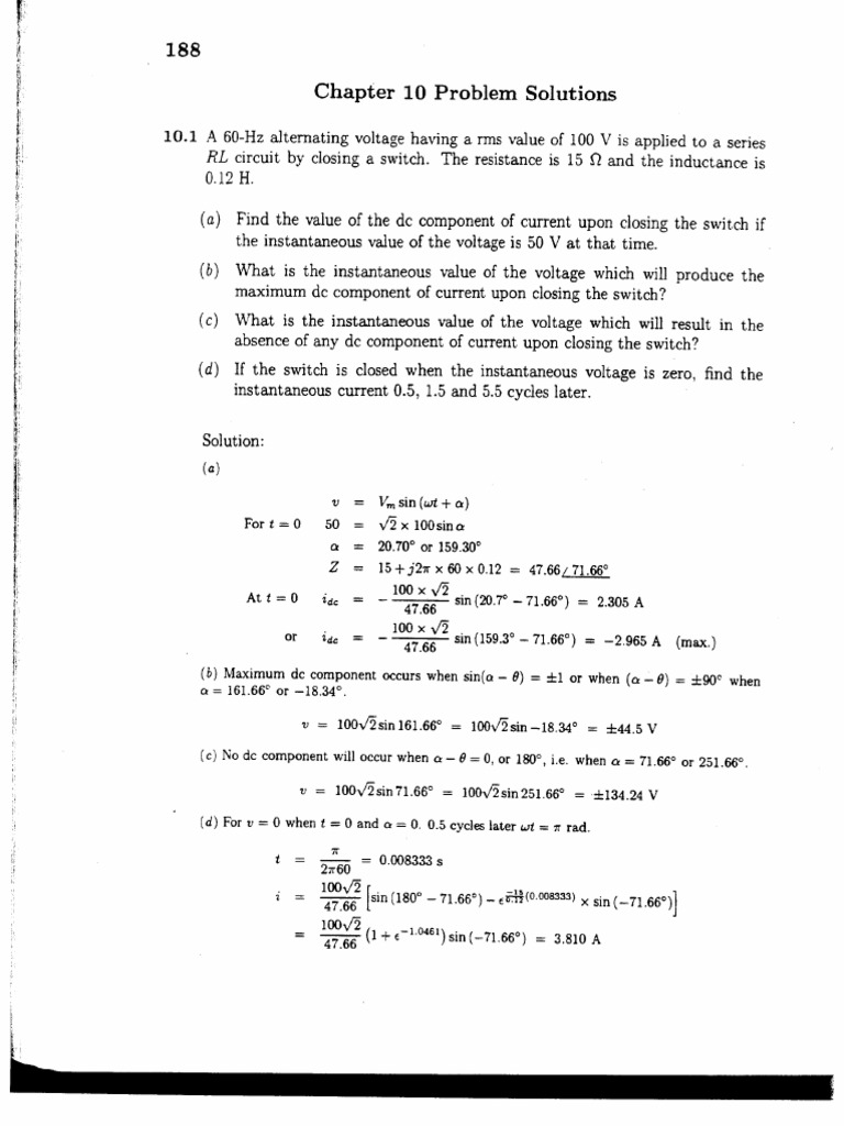ch10 Sol PDF | PDF