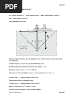 Waler Beam Design Template | PDF | Beam (Structure) | Mechanics