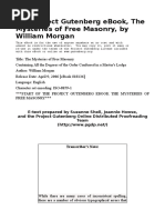 Masonic Funeral Service Guide | PDF | Funeral | Freemasonry