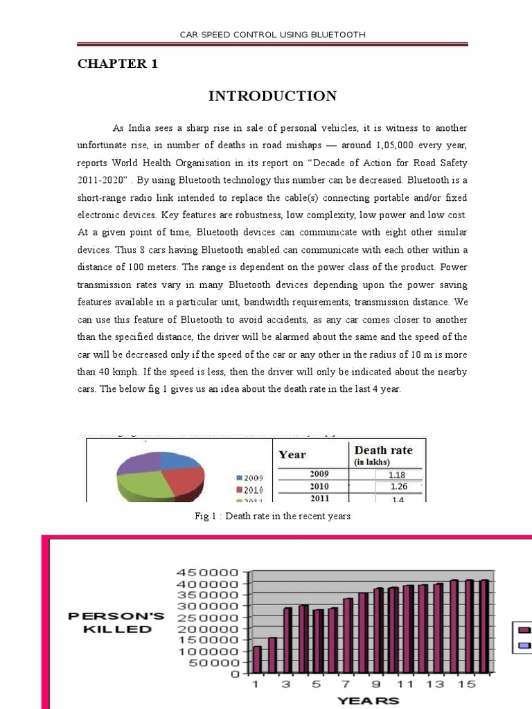 Car Speed Control Using Bluetooth | PDF | Computers