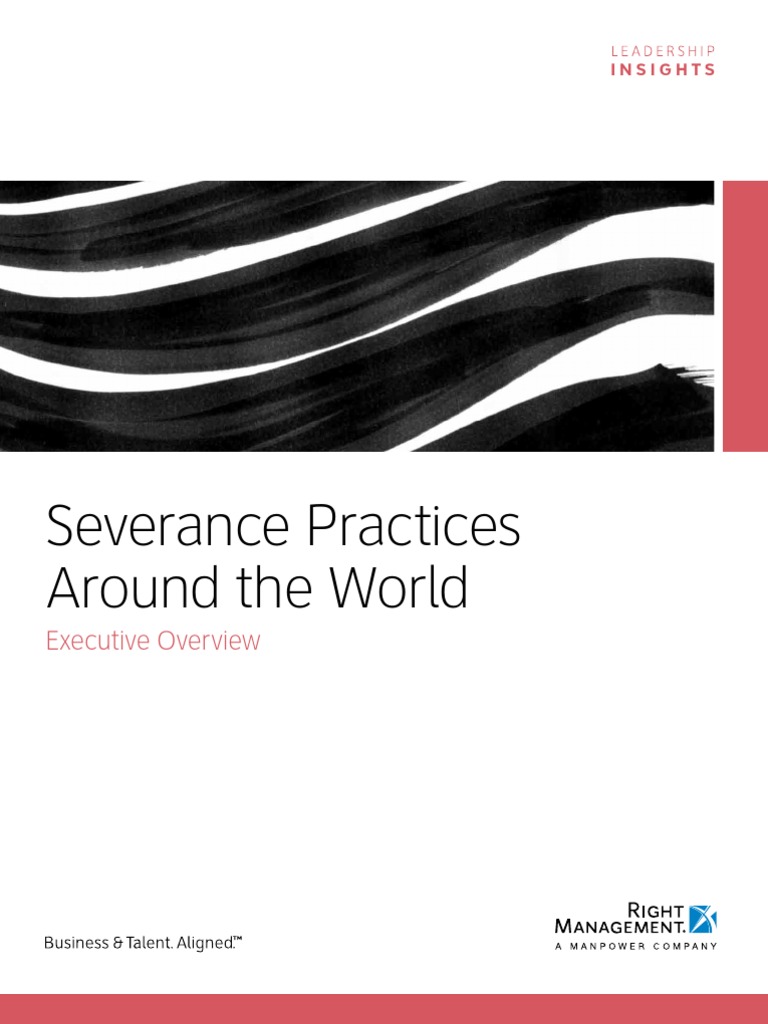 Severance Practices Around The World | PDF | Employment | Strategic ...