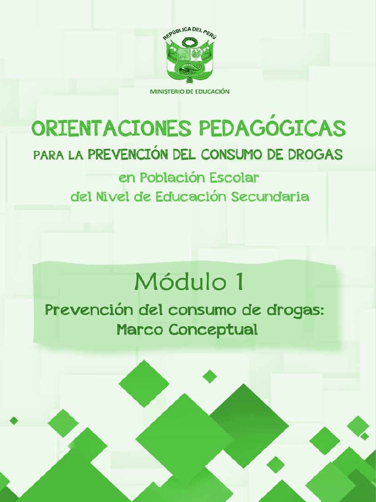 Orientaciones para la prevención del consumo de drogas en la escuela ...