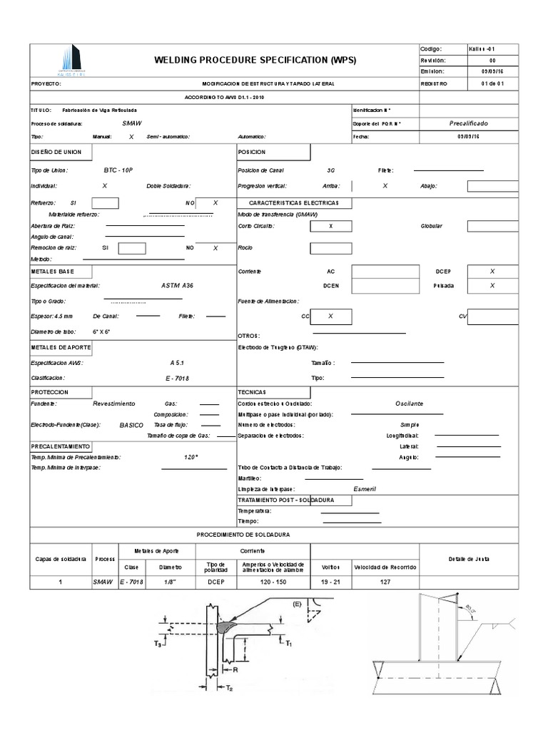 Procedimientos de Soldadura a Filete 1 | Soldadura | Metalurgia