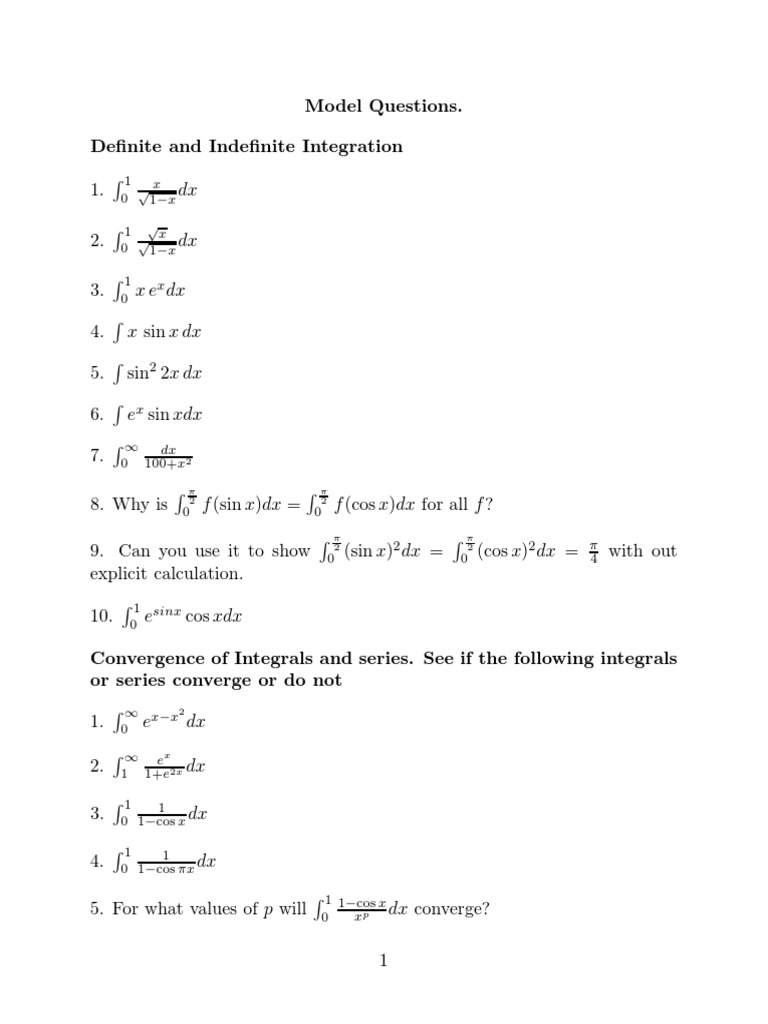 Model | PDF | Mathematical Concepts | Mathematical Analysis