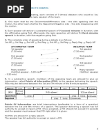 Sentence Starters Debate Notes and Discussion Cards | PDF | Cognition ...