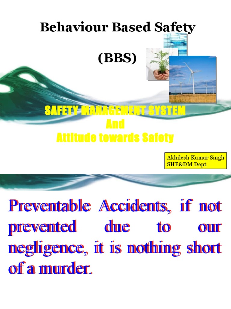 Behavior Based Safety BBS | PDF | Behavior | Traffic Collision