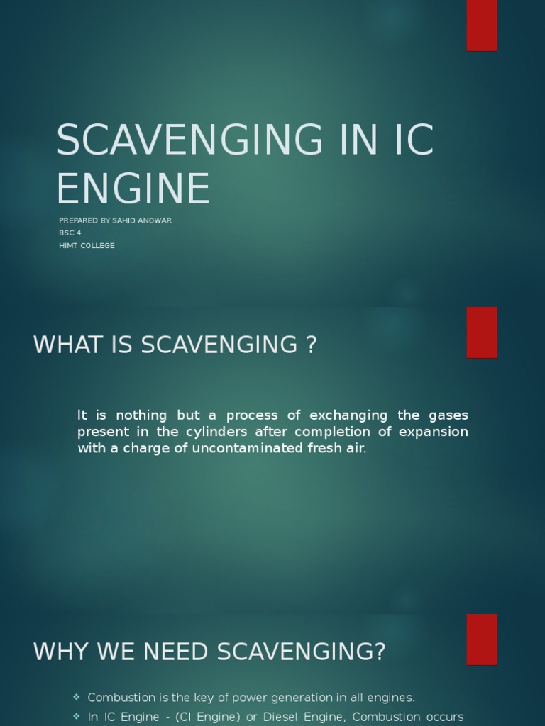 Scavenging in Ic Engine | PDF | Internal Combustion Engine | Gas ...