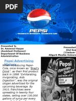 Pepsi Slogan Evolution Over the Years | PDF | Pepsi | Soft Drink