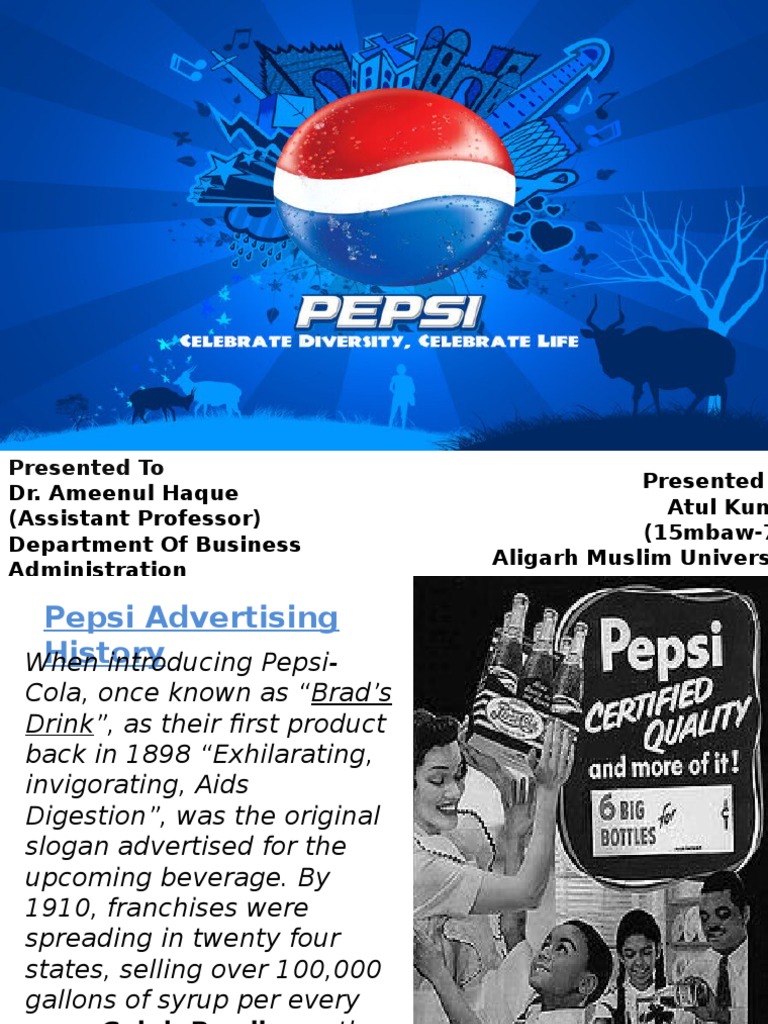 Pepsi | PDF | Pepsi Co | Pepsi