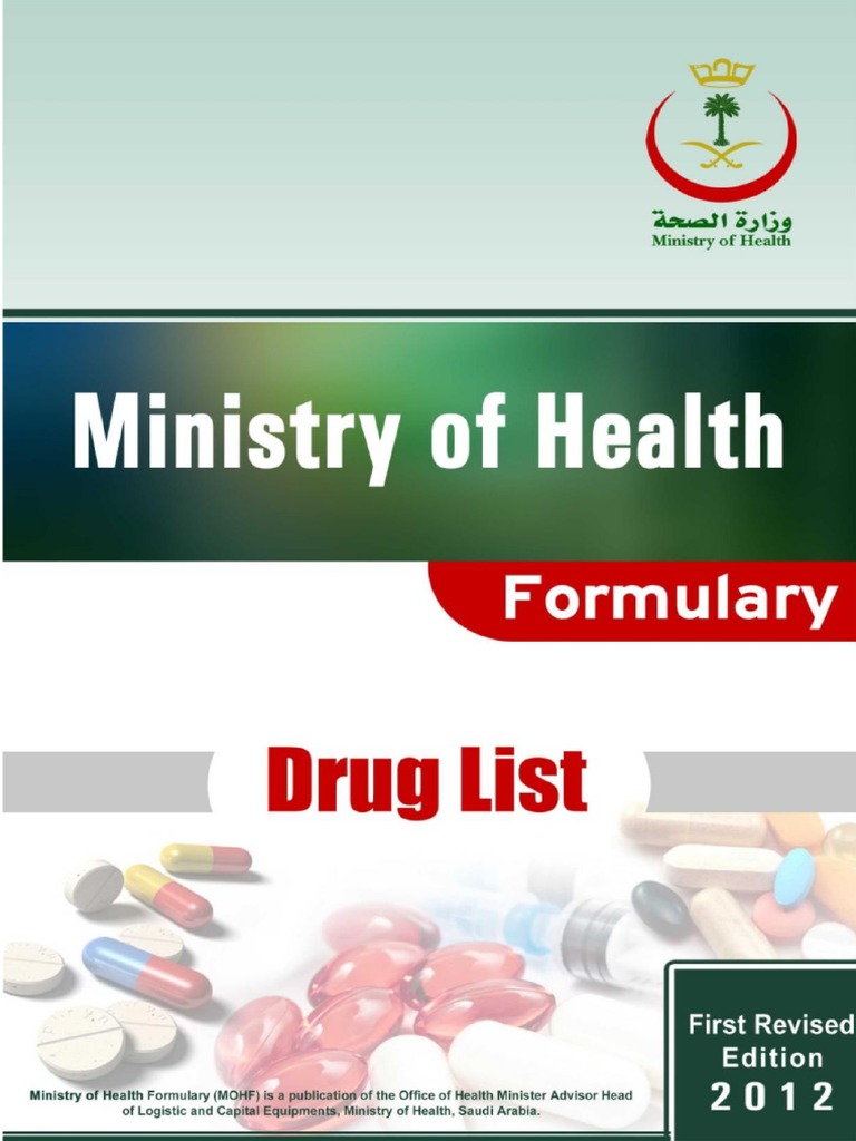 MOH Formulary Drug List Overview | PDF | Self-Improvement