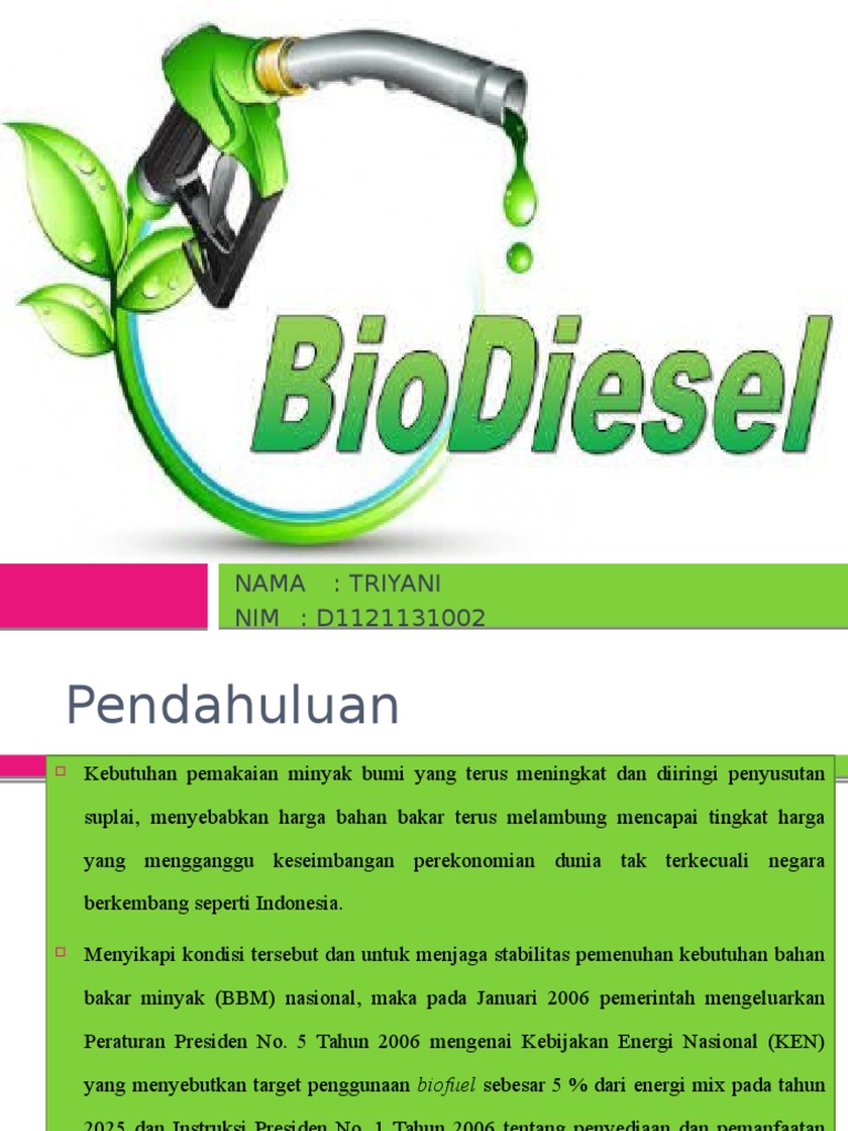 Biodiesel | PDF