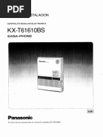 Cómo Programar Un Panasonic KX T7730 | PDF | Teléfono | Informática