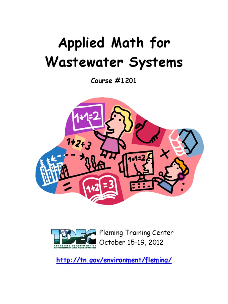 Applied Math For Wastewater Systems | PDF | Area | Gallon