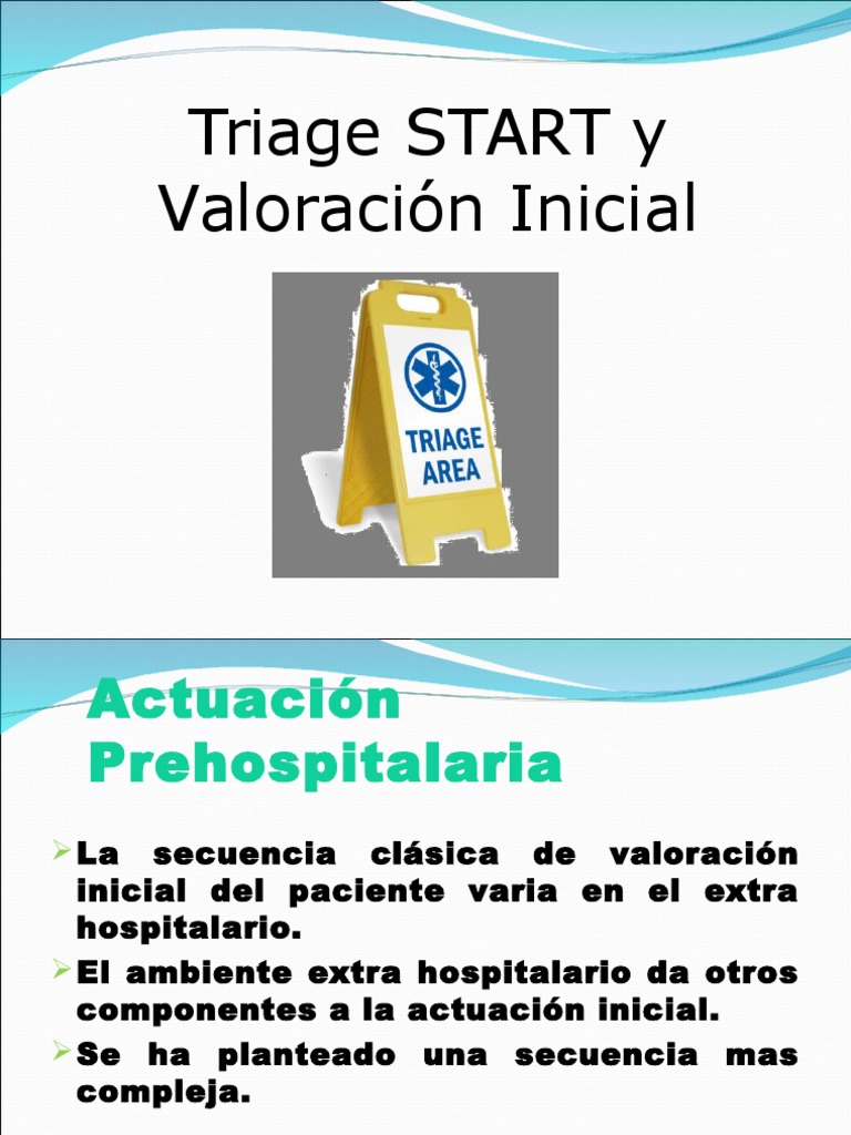 Triage Start | PDF | Medicina | Especialidades Medicas