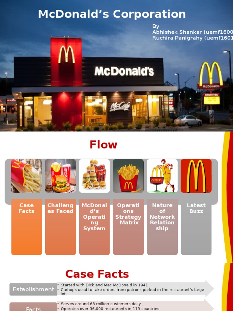 MC Donalds | PDF | Mc Donald's | Hamburgers