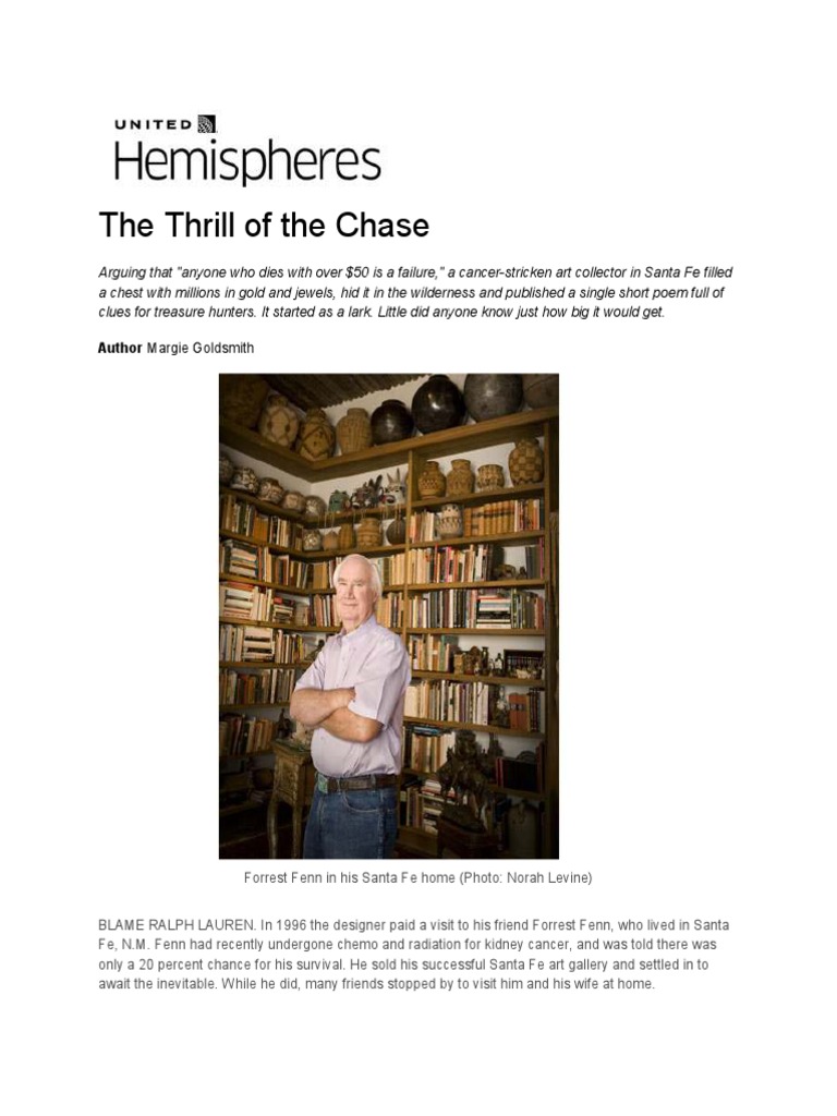 The Thrill of The Chase1 | PDF | Nature