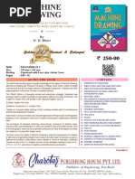 Machine Drawing: by N. D. Bhatt | PDF | Gear | Mechanical Engineering