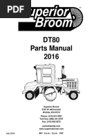 Sweepmaster 300 Parts & Service Guide | PDF | Brake | Transport