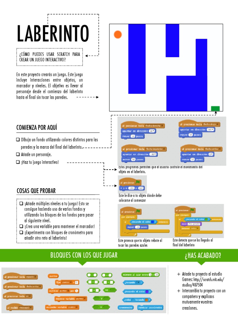 18 - Laberinto | PDF | Videojuegos | Juego de azar
