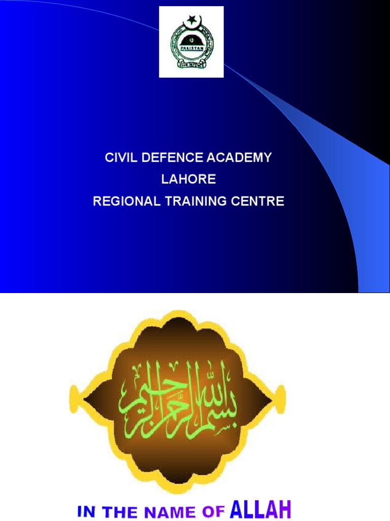 Civil Defence System in Pakistan 1 | PDF | Civil Defense | Military