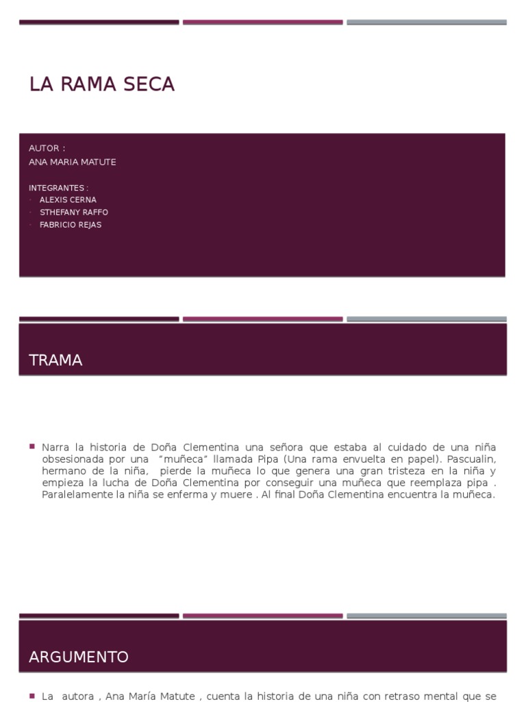 La Rama Seca | PDF | Ocio