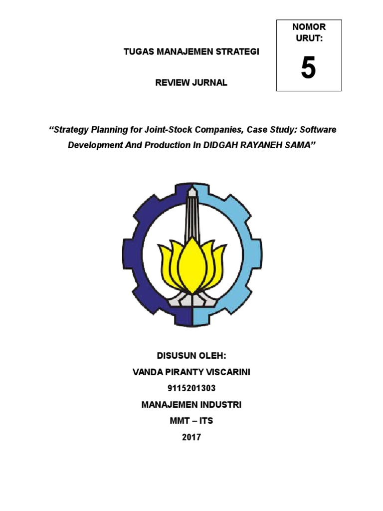 Review Jurnal IFE Matrix | PDF