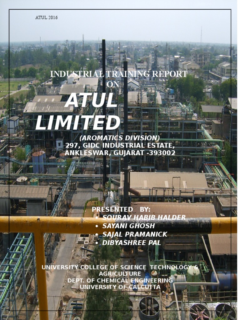 ATUL LTD. 2014 - Corrected.doc | Boiler | Mechanical Fan